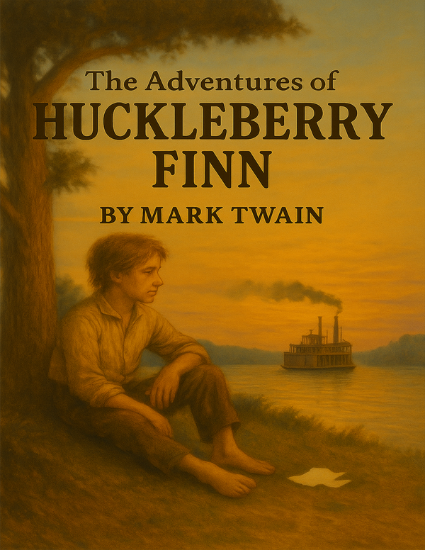 The Adventures of Huckleberry Finn Book Study, High School American Li ...